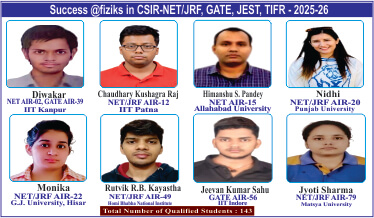 Home - An Institute for IIT JAM, CSIR NET JRF, JEST, TIFR Physics Coaching